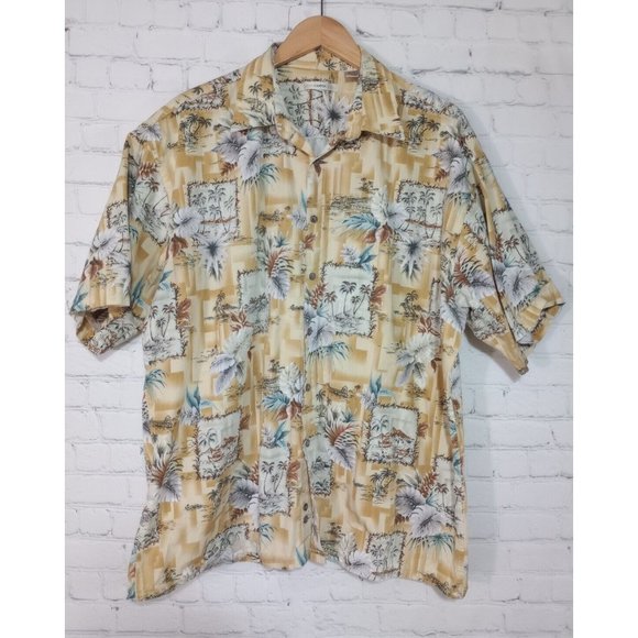campia moda | Shirts | Vintage Campia Moda Hawaiian Shirt Mens Sz 2xl ...